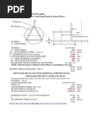 Davit Arm Calculation | PDF | Bending | Strength Of Materials