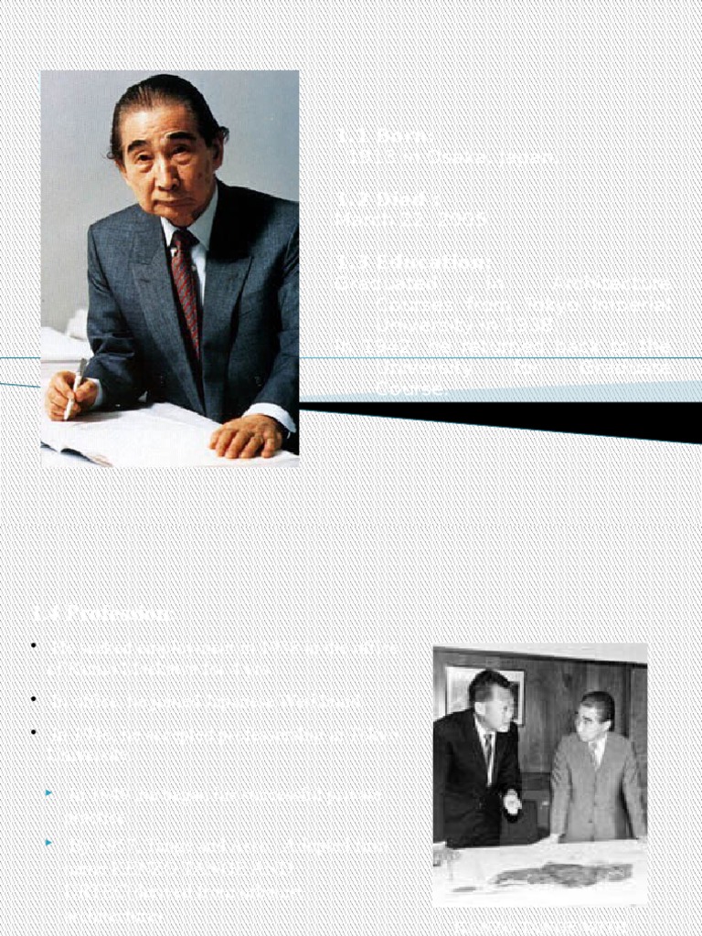 Architect Kanzo Tange | PDF | Buildings And Structures | Art Media