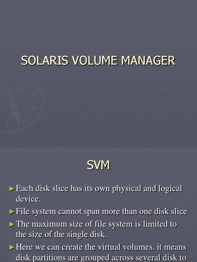 Solaris Volume Manager Pdf Databases Computer Data Storage 6984