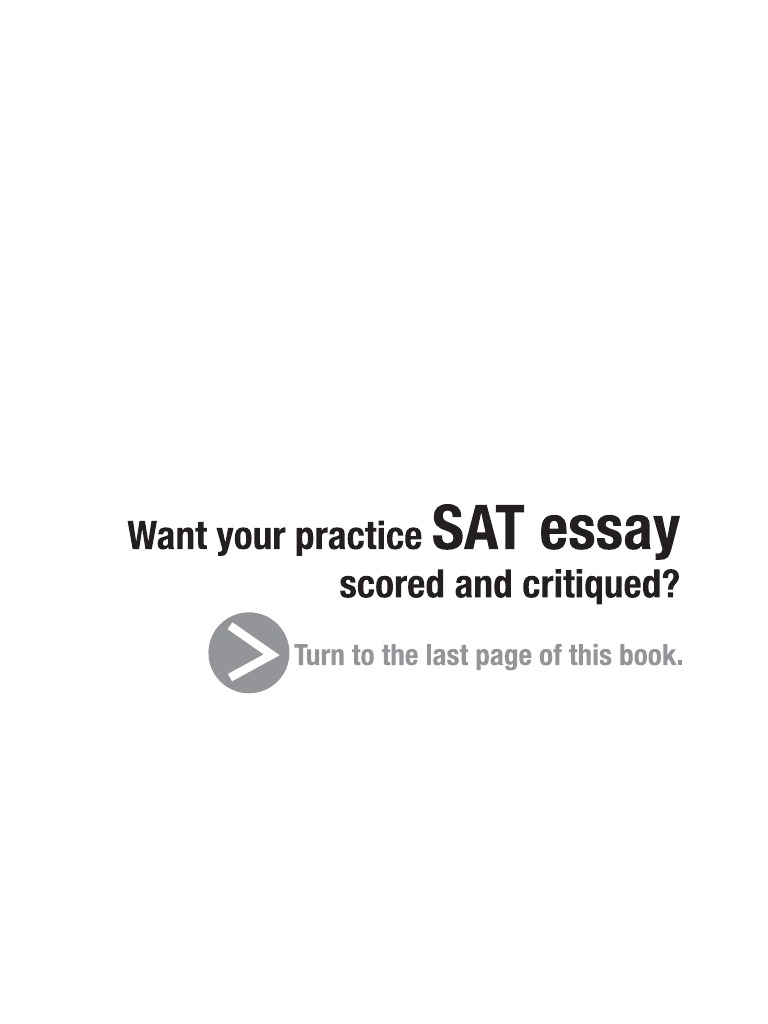 New SAT Writing Workbook | PDF | Sat | Multiple Choice