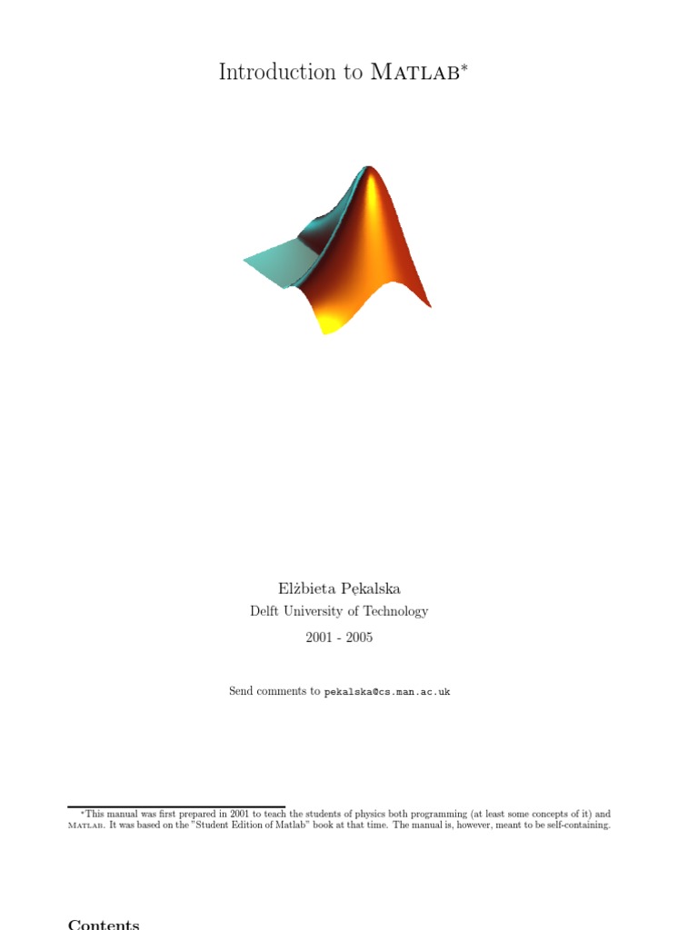 Matlab Manual | PDF | Matrix (Mathematics) | Eigenvalues And Eigenvectors Matlab Manual | PDF | Matrix (Mathematics) | Eigenvalues And Eigenvectors
