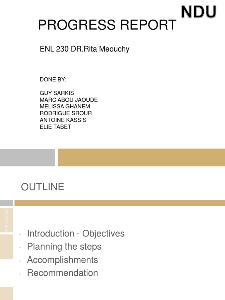 Enl 230 Progress Report | PDF | Basement | Concrete