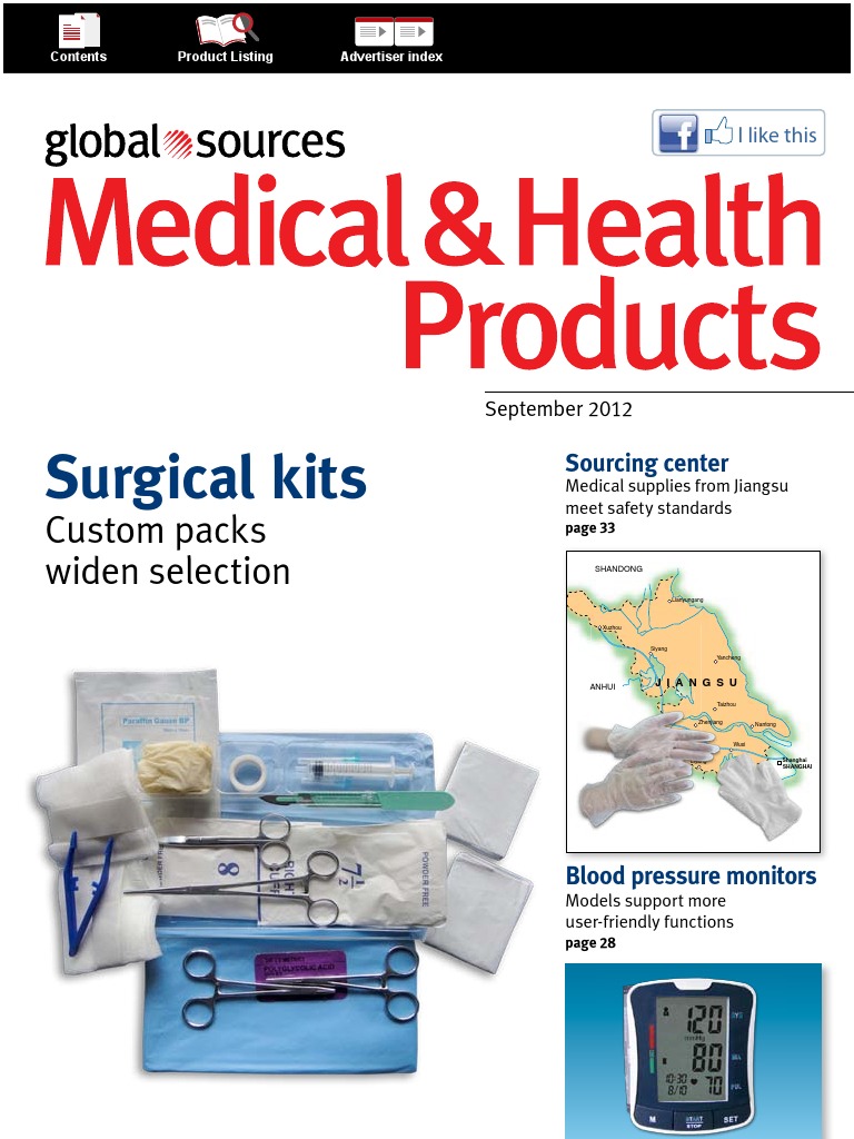 Medical & Health Products SEP12 | PDF | Massage | Supply Chain