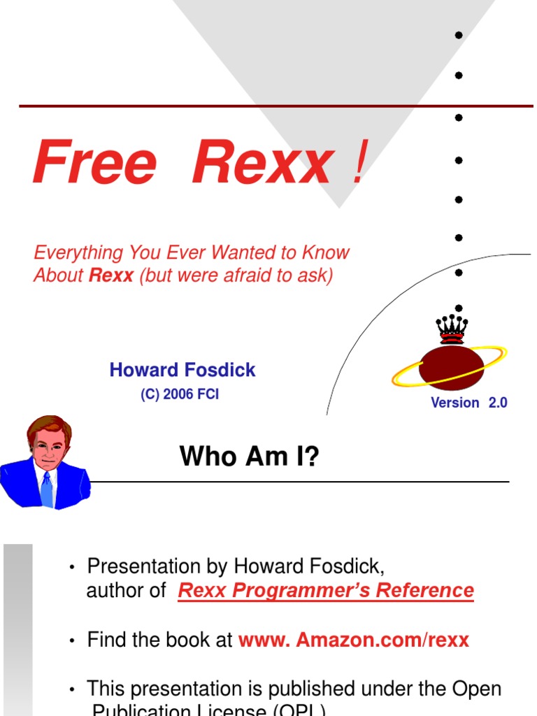 Rexx Overview | PDF | Scripting Language | Subroutine Rexx Overview | PDF | Scripting Language | Subroutine