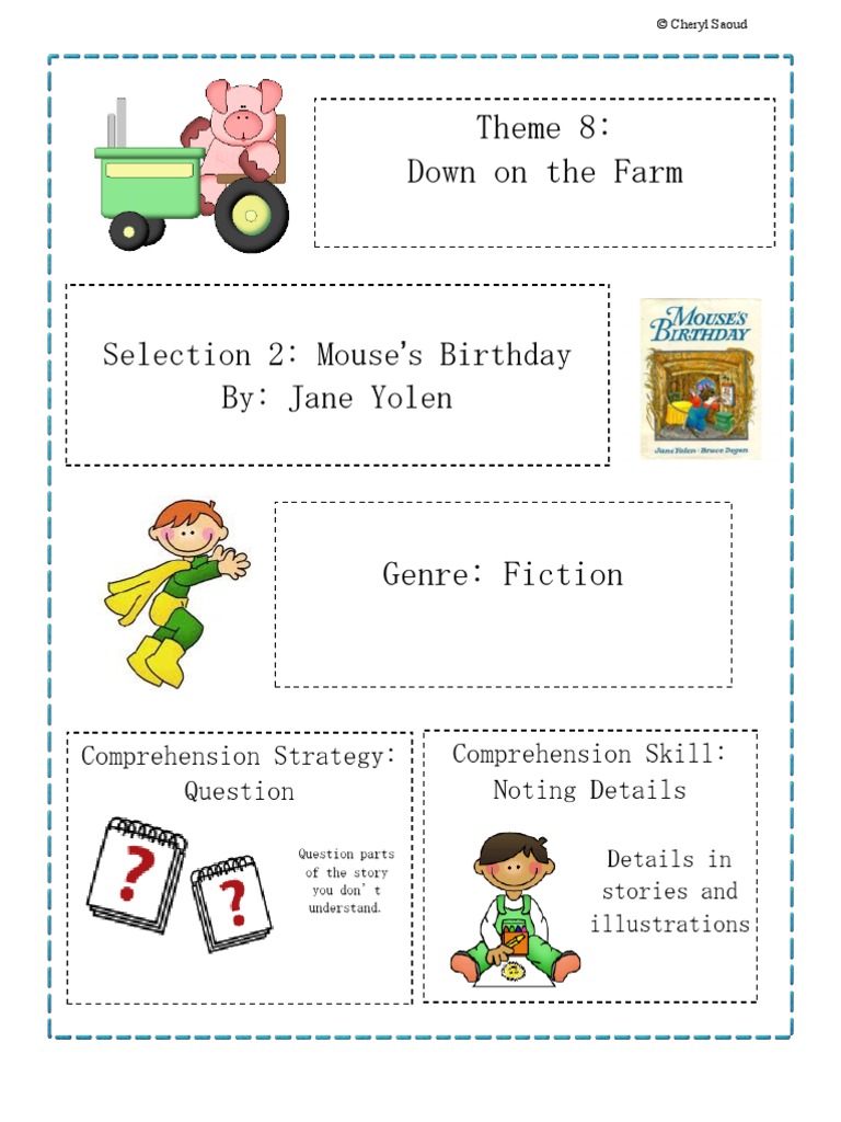 Theme 8 Mouses Birthday | PDF