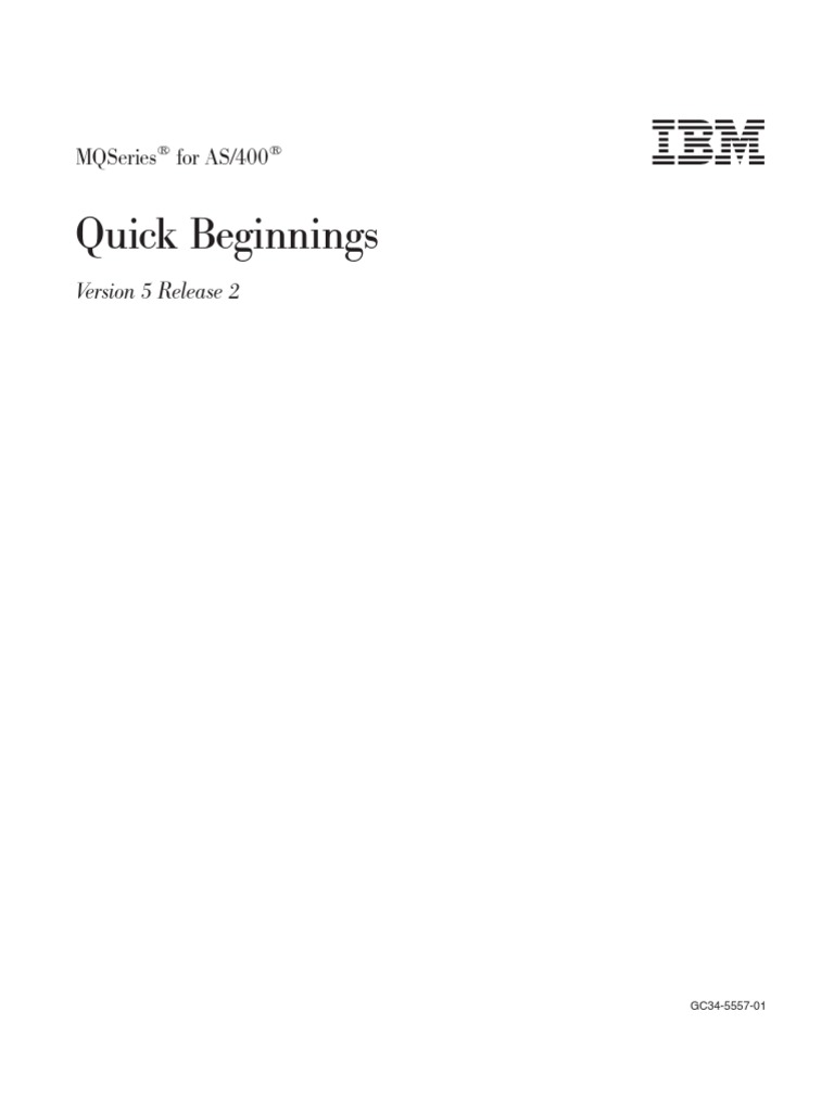 MQ Series For AS400 | PDF | Ibm System I | Library (Computing)