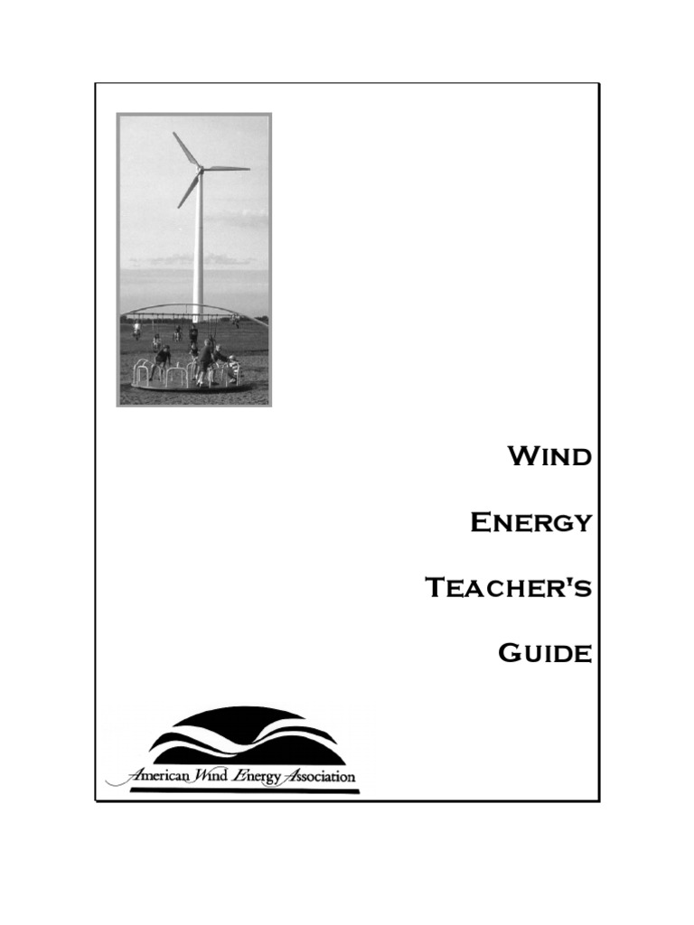 Wind Energy Teacher's Guide | PDF | Science & Mathematics