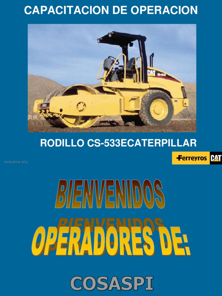Curso de Rodillo CS-533E | PDF | Máquinas | Science