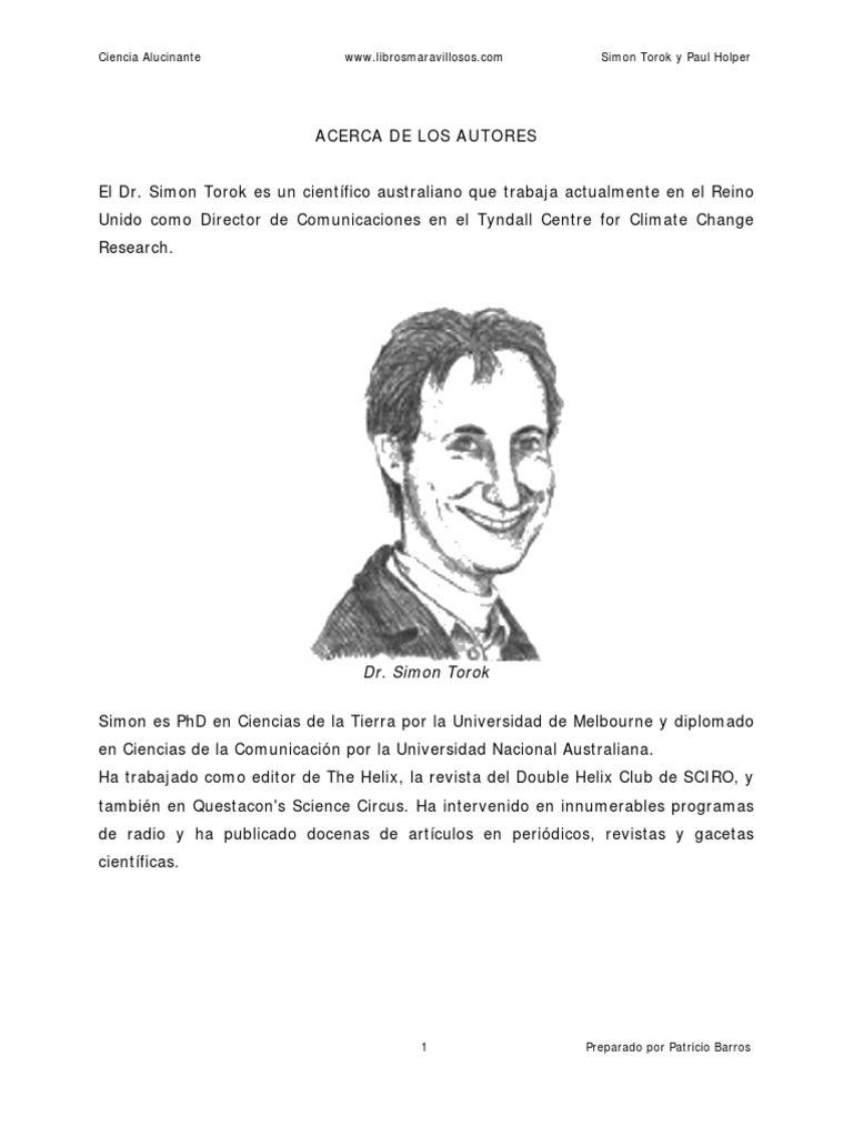 Ciencia Alucinante - Simon Torok y Paul Holper | PDF