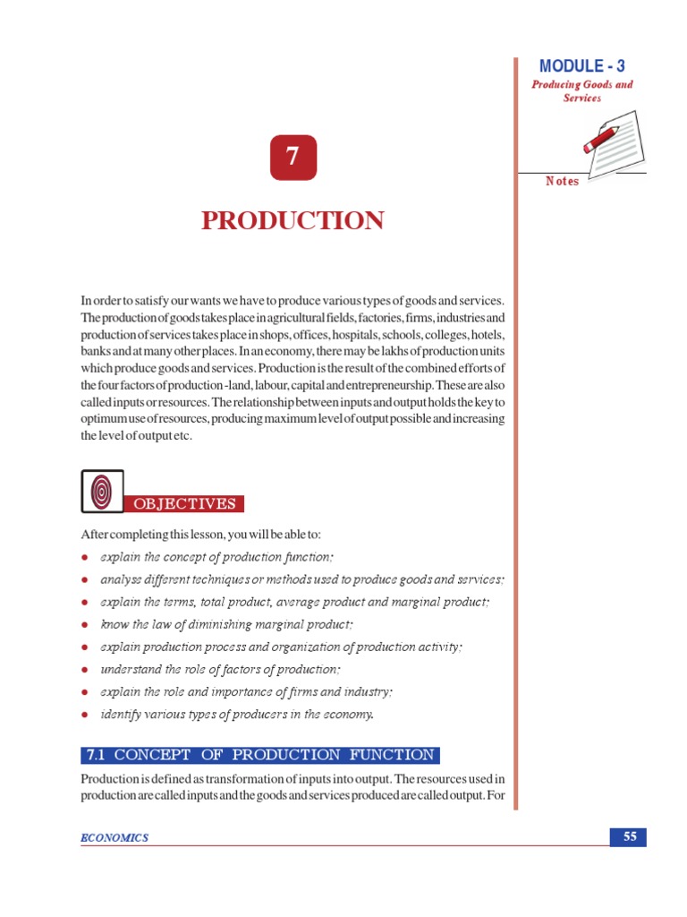 Chapter 7 | PDF | Factors Of Production | Labour Economics