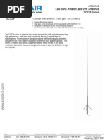 OE-254/GRC Antenna Specifications | PDF | Antenna (Radio) | Microphone