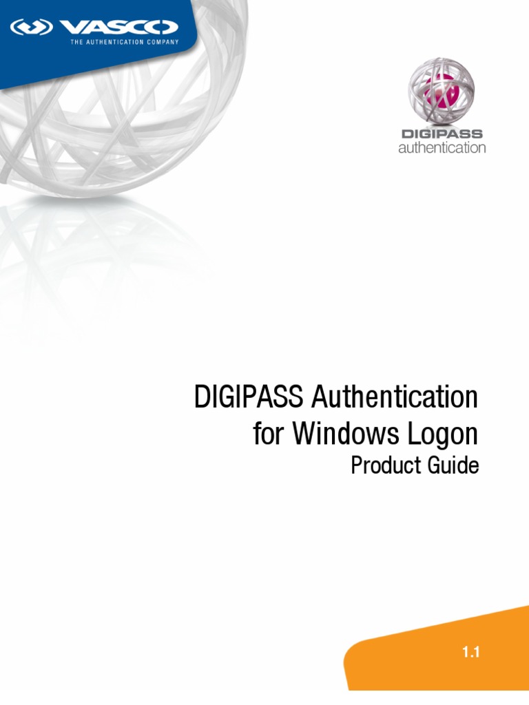 DIGIPASS Windows Logon Product Guide | PDF | Login | Domain Name System