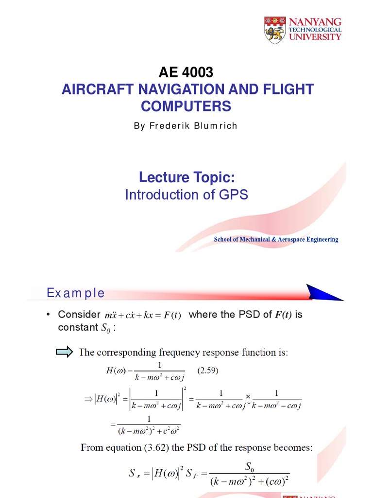 Aircraft Navigation and Flight Computers: Introduction of GPS | PDF ...