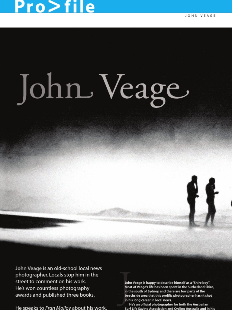 John Veage: Local Photography Icon | PDF | Camera Lens | Zoom Lens