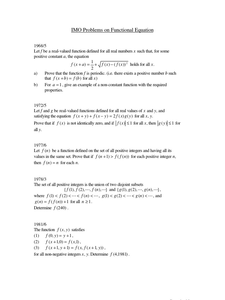 Se Imo Function, Maths | PDF | Real Number | Function (Mathematics)