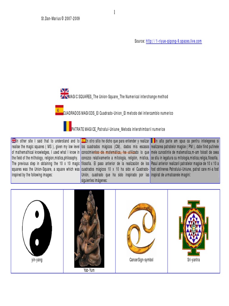 Magic Squares - The Union Square.10x10-Magic-square | PDF | Enseñanza ...