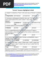 Hexaware Sample Verbal Ability Placement Paper | PDF | Illegal Drug ...
