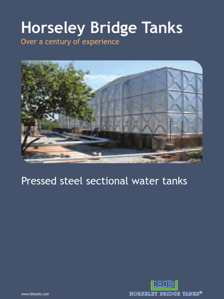Horseley Bridge Tanks Brochure | PDF | Pipe (Fluid Conveyance) | Valve