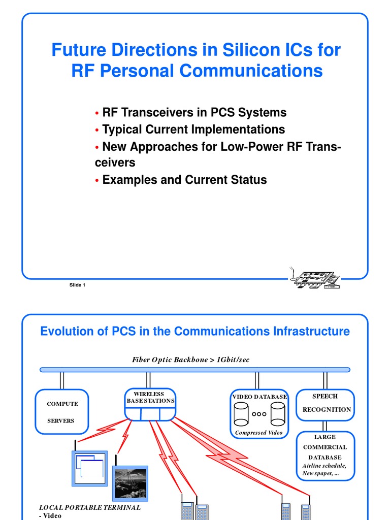 Future Directions in Silicon Ics For RF Personal Communications | PDF ...