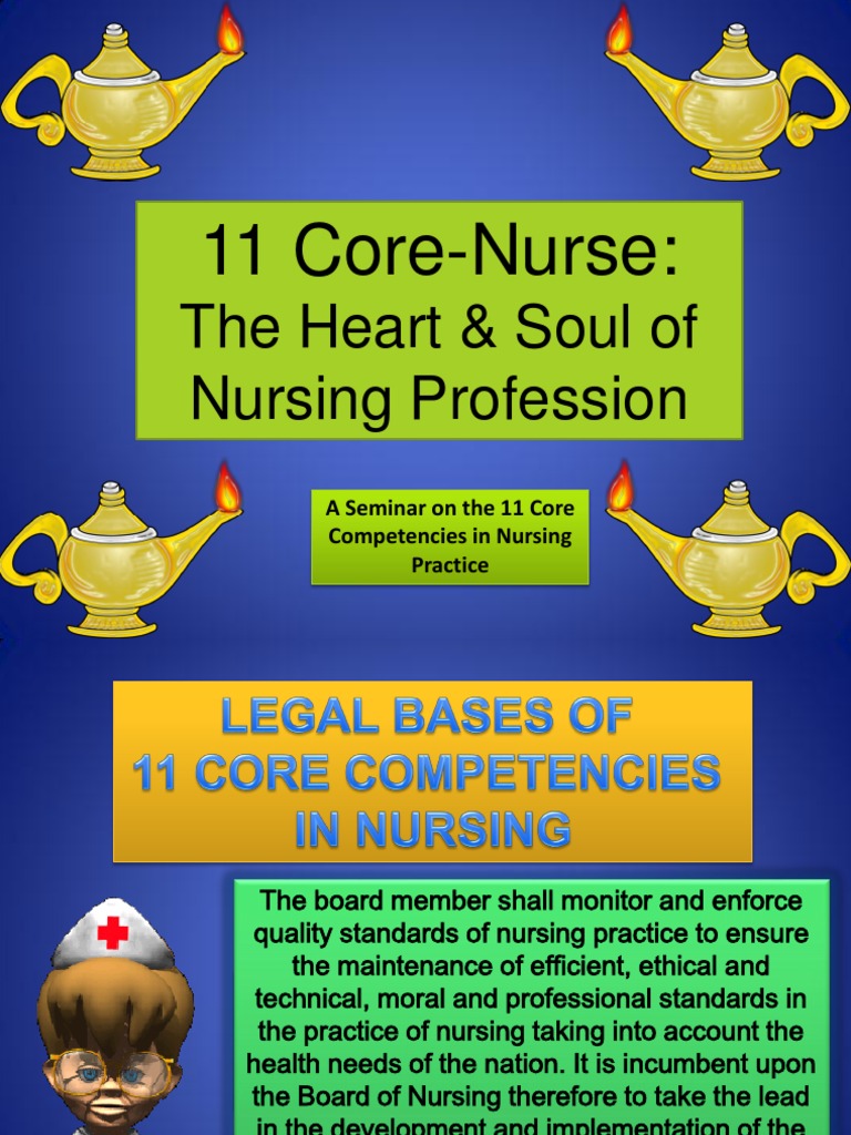 11 Core Competencies in Nursing | Health Education | Nursing