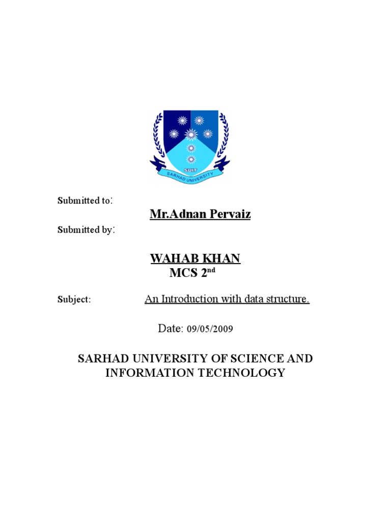 Introduction To Datastructure Pdf Data Structure Array Data Structure