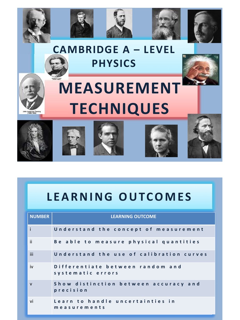 Chapter 02 Measurement Techniques | PDF | Observational Error | Uncertainty