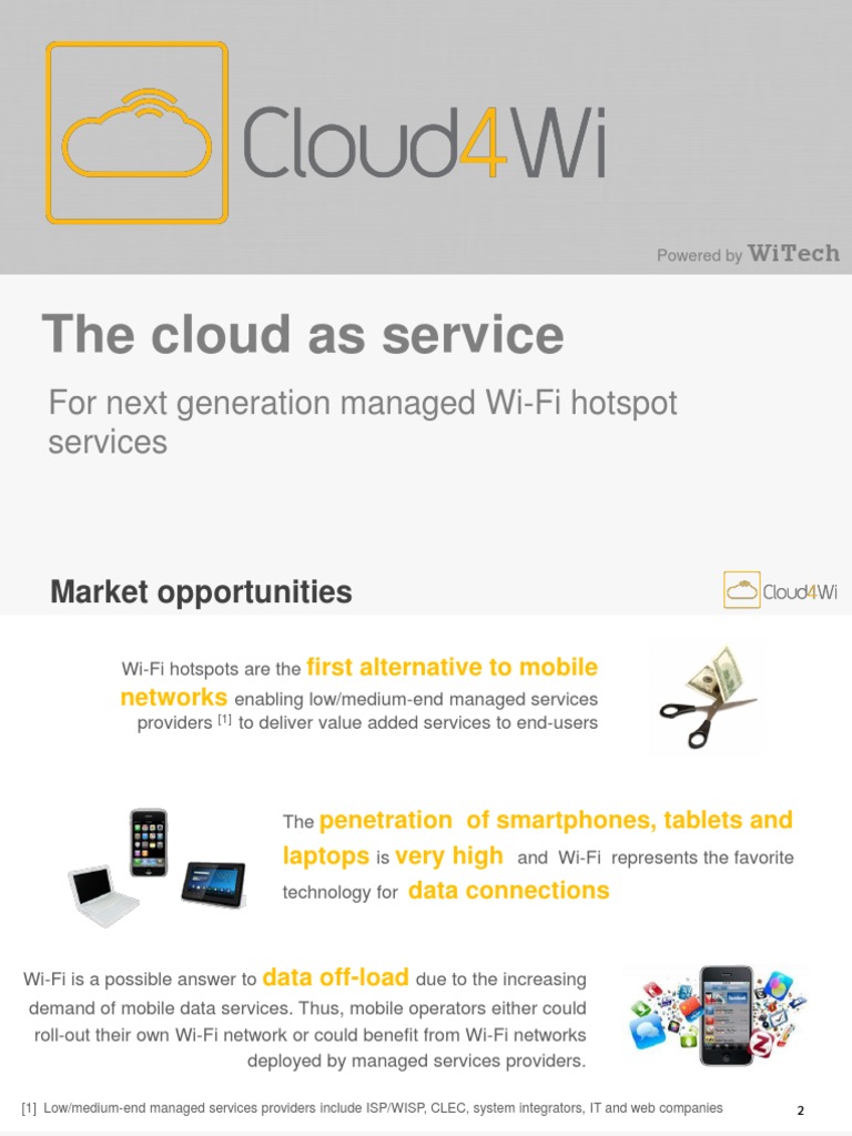 Cloud4Wi - Solution Brief | PDF | Wi Fi | Cloud Computing