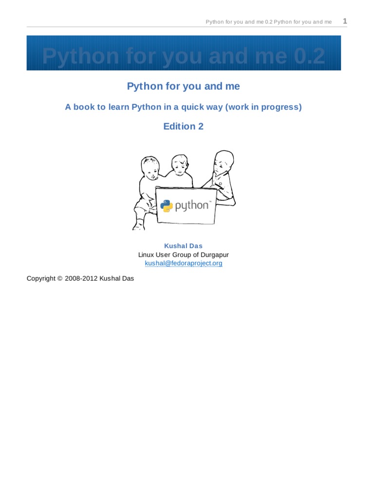 Python For You and Me | PDF | Control Flow | Identifier