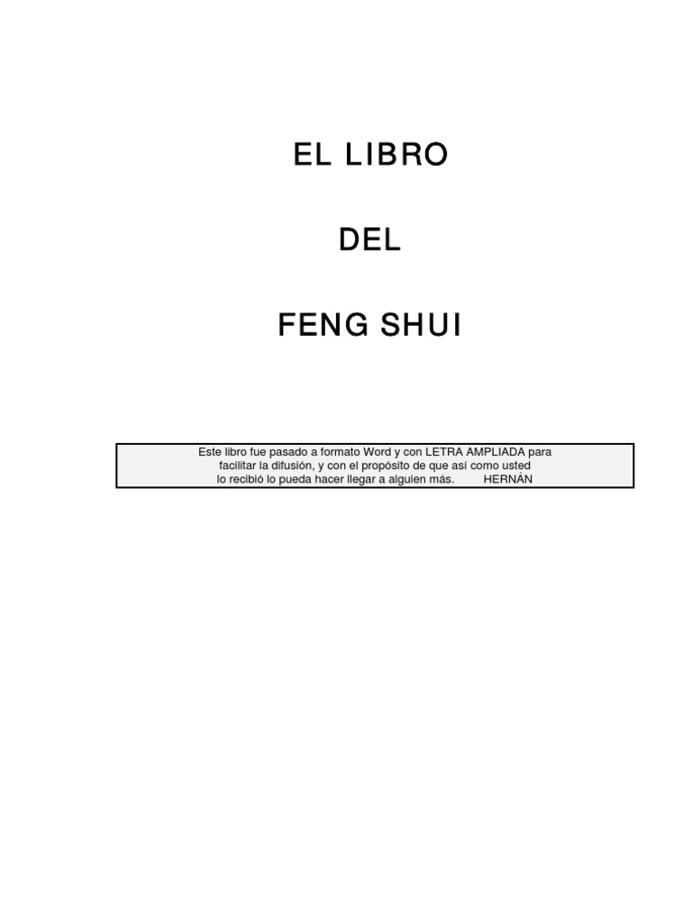 Feng Shui - El Gran Libro Del Feng Shui (Español) | PDF | Feng Shui | Color Feng Shui - El Gran Libro Del Feng Shui (Español) | PDF | Feng Shui | Color