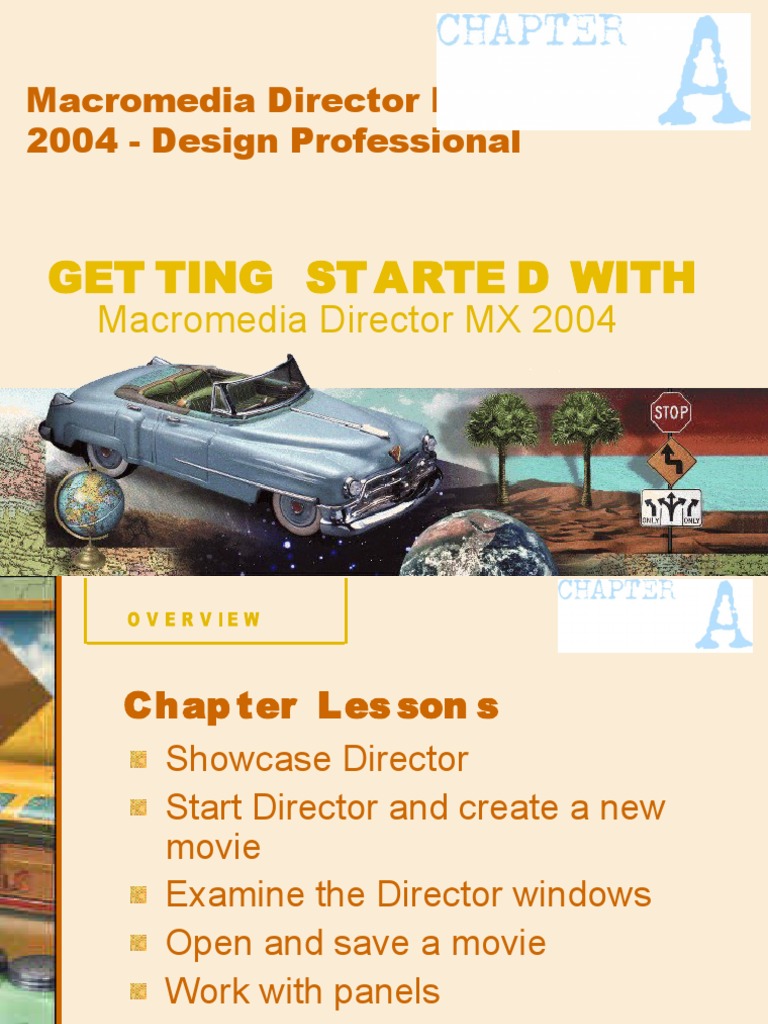 Get Ting ST Arte D With: Macromedia Director MX 2004 | PDF | Macintosh ...