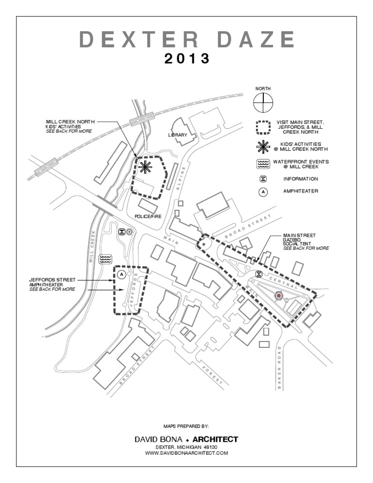 Dexter Daze Village Map | PDF