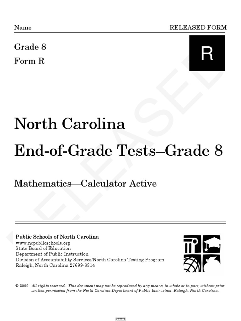 Grade 8 Math Released | PDF | Scatter Plot | Teaching Mathematics