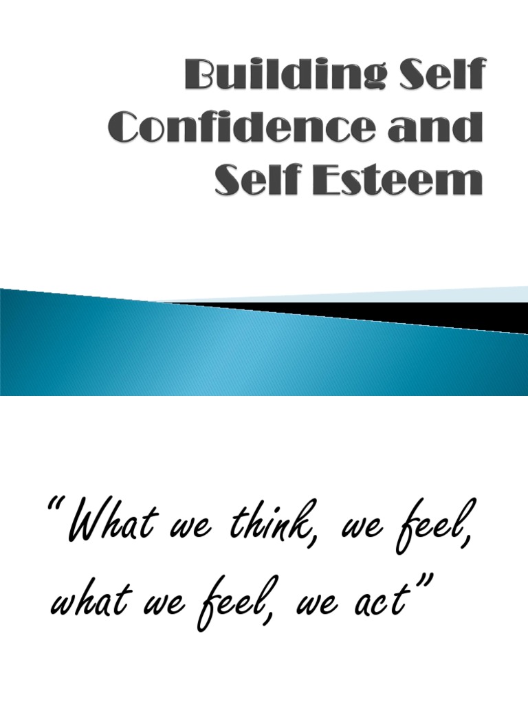 Building Positive Self-Worth | PDF | Self-Improvement