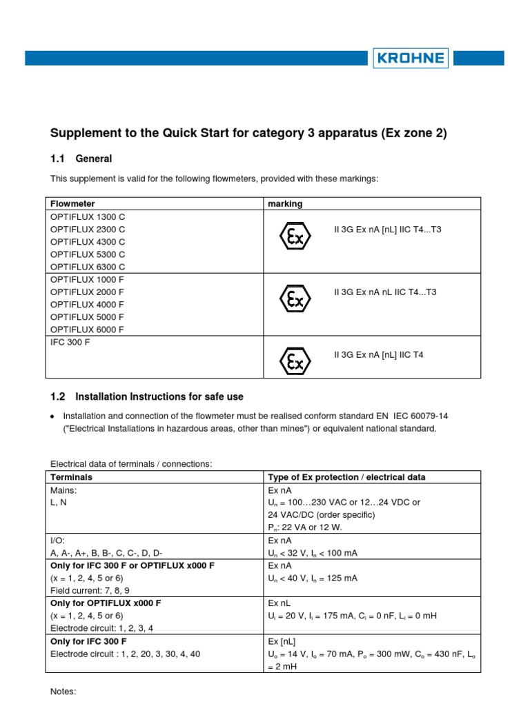 AD - OPTIFLUX 1000-OPTIFLUX 2000-OPTIFLUX 4000-OPTIFLUX 5000-OPTIFLUX ...
