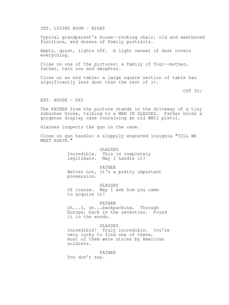 House Script | Download Free PDF | Leisure