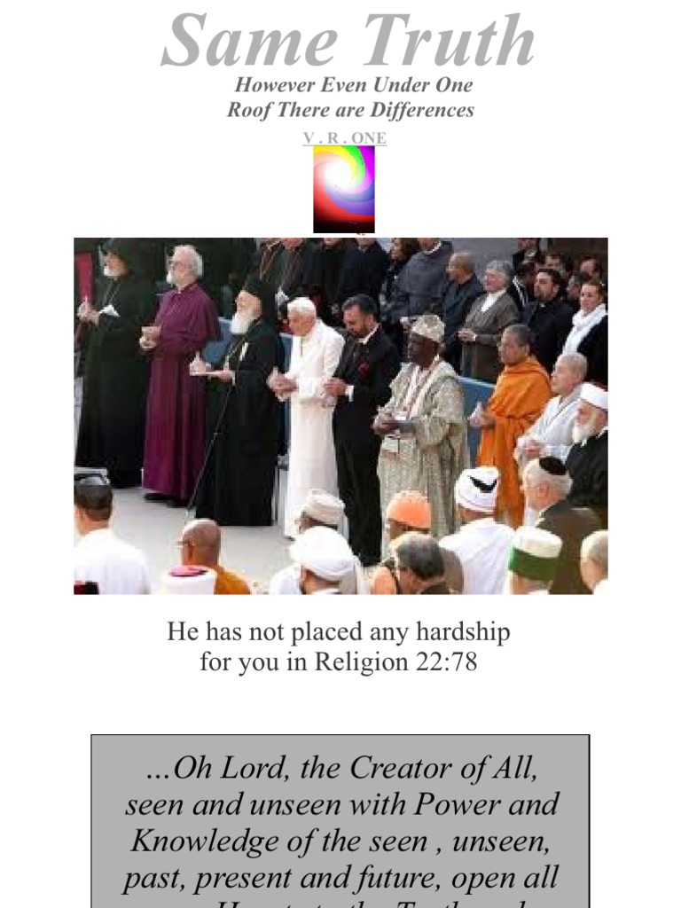 Same Truth | PDF | Prophets And Messengers In Islam | Covenant (Biblical)