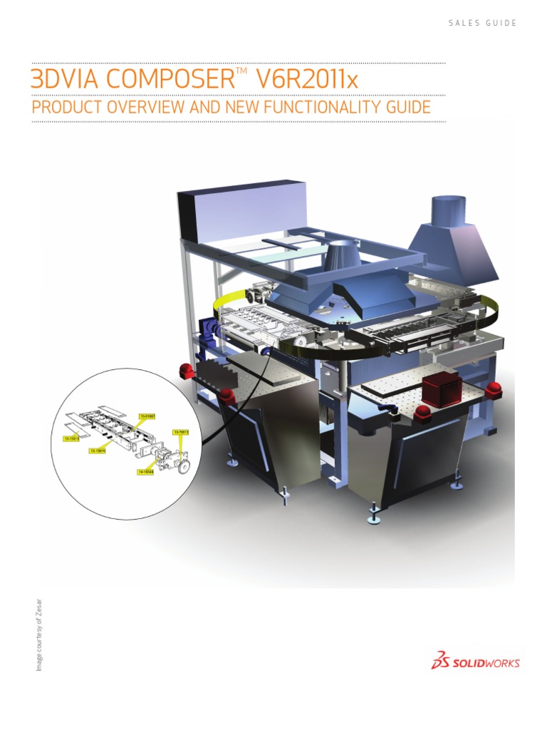 3dvia Composer V6R2011x: Product Overview and New Functionality Guide | PDF | 3 D Computer ...
