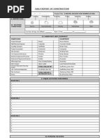 Site Instruction Template | PDF