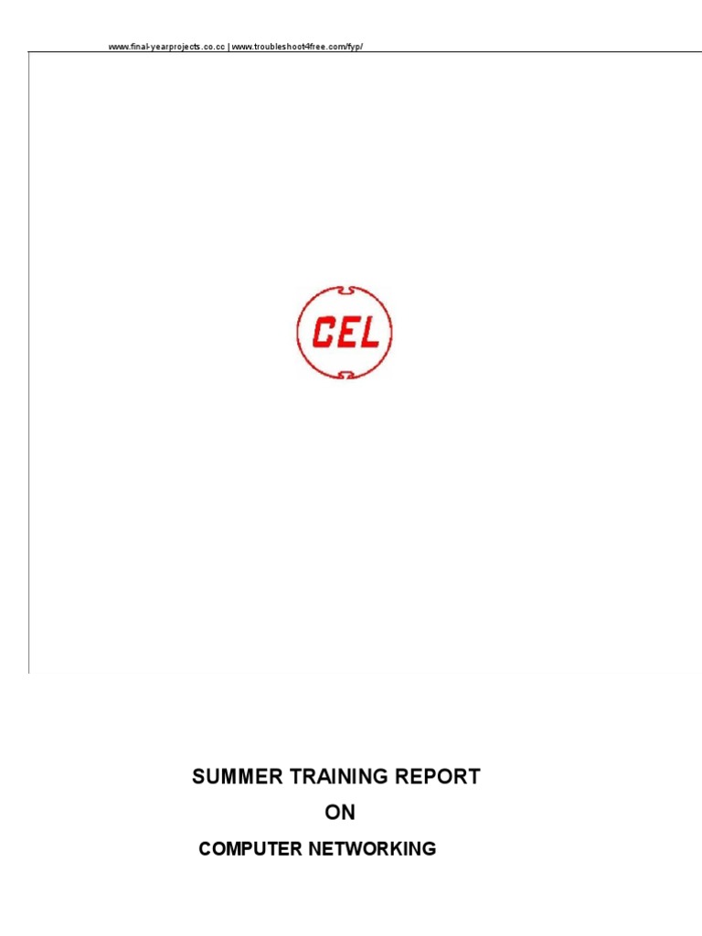 Report On Computer Networking | PDF | Firewall (Computing) | Network Switch