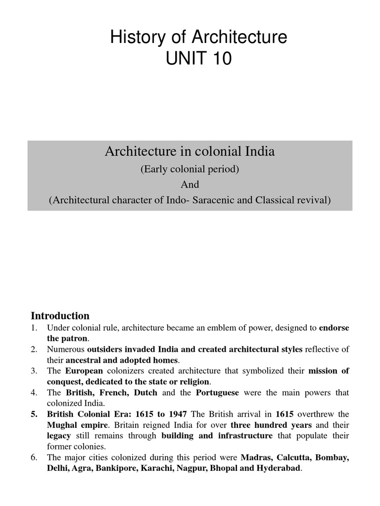 ARC226 History of Architecture 10 PDF | PDF | Architectural Design ...