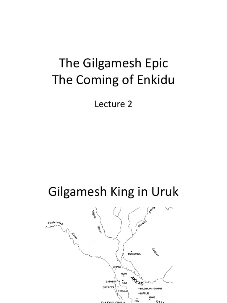 Enkidu's Arrival in the Gilgamesh Epic | PDF | Epic Of Gilgamesh ...