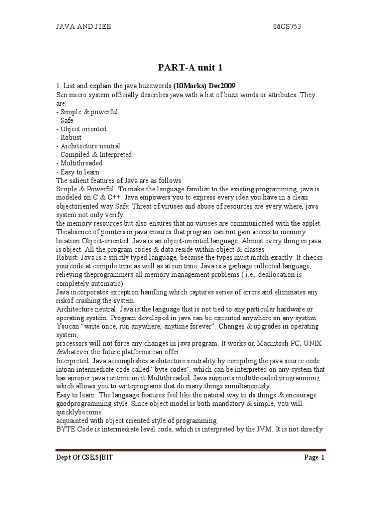 Java QP Solutions Vtuplanet | PDF