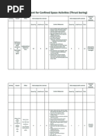 Lathe Machine Risk Assessment | PDF | Risk | Safety