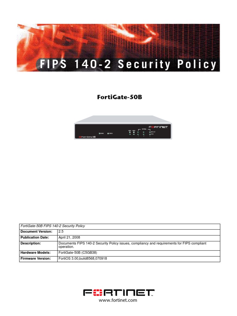 Fortigate FIPS Mode | PDF | Computer Virus | Antivirus Software