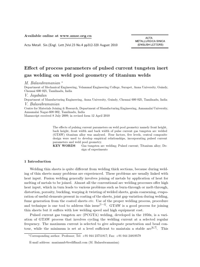 Effect PDF | PDF | Welding | Construction