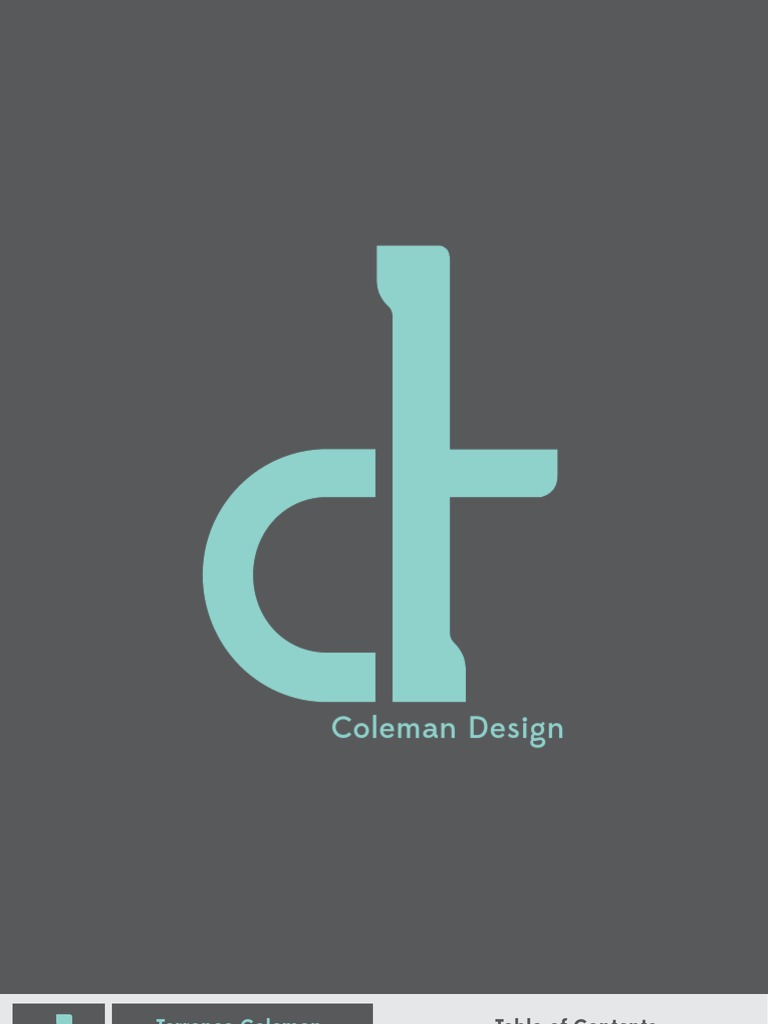 Terrence Coleman Resume+Portfolio | PDF | Graphic Design | Science
