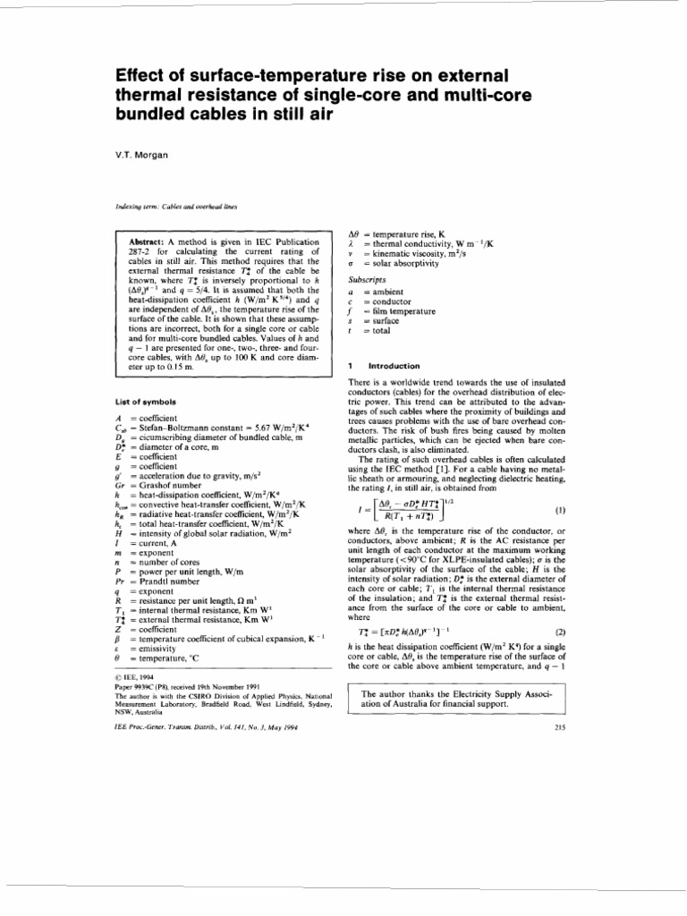 Effect of Surface-Temperature Rise On External Thermal Resistance of ...
