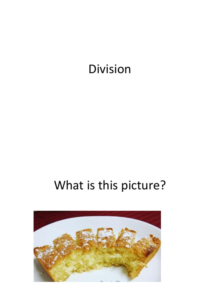 Lesson Plan - Division | PDF | Division (Mathematics) | Numbers