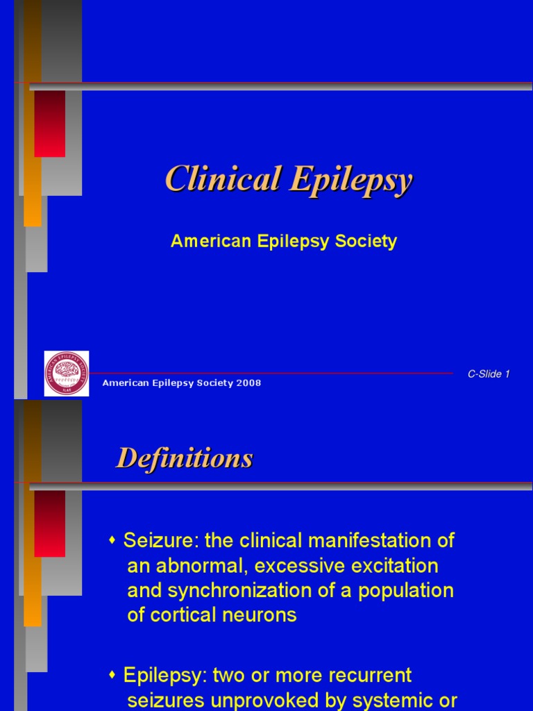 Epilepsy Guideline in Adults | PDF | Epilepsy | Human Diseases And ...