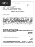 Administration And Management Notes Pdf Recruitment Leadership
